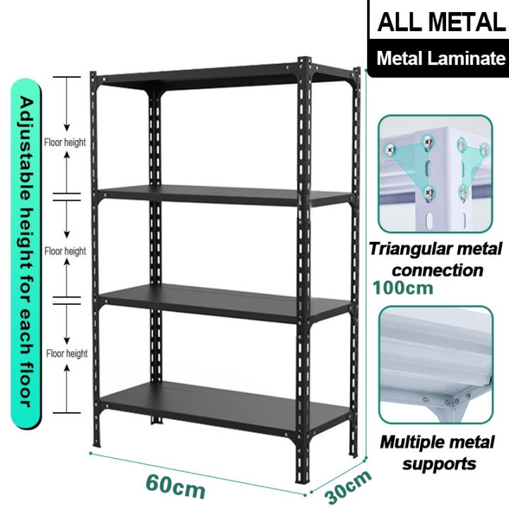 Multi-Purpose 6-Layer Steel Rack Storage Kitchen Shelves Rack Organizer ...