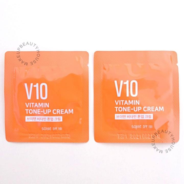[Sample Sachet] SOMEBYMI V10 Vitamin Tone-Up Cream | Lazada Indonesia
