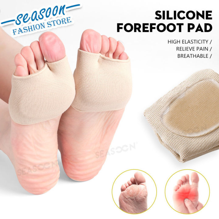 Silicone Gel Forefoot Pads for Women High Heels Shoe Pad Insole Foot ...