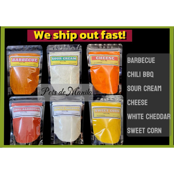 ORIGINAL Potato Fries Corner Powder PC Flavorings (50g,100g,250g ...