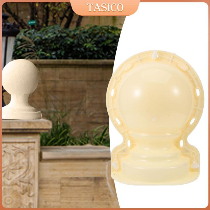 Tasico Roman Column Mould Fence Post Caps DIY Mould DIY Ball Shaped ...