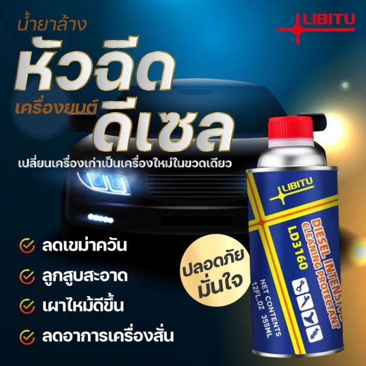Libitu Upgraded versionสูตรใหม่ประสิทธิภาพสูง น้ำยาล้างหัวฉีด สำหรับ ...