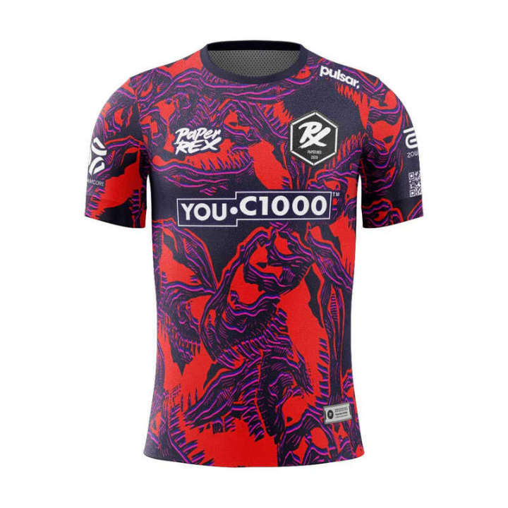 PRX Official Match Jersey Night Mode. Papier Rex Uniform Esports ...