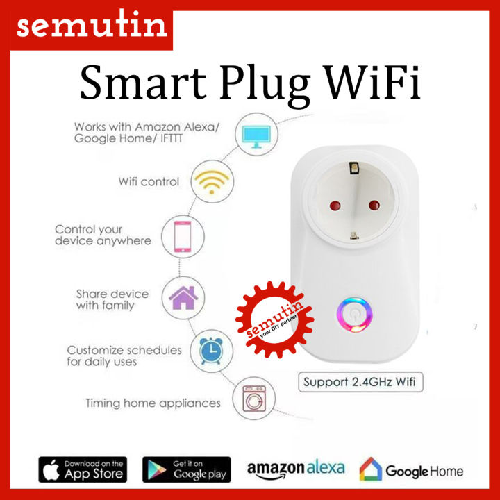 Smart Plug WiFi / Stop Kontak Pintar Wireless / Socket Colokan Saklar IoT Automation / Android ...