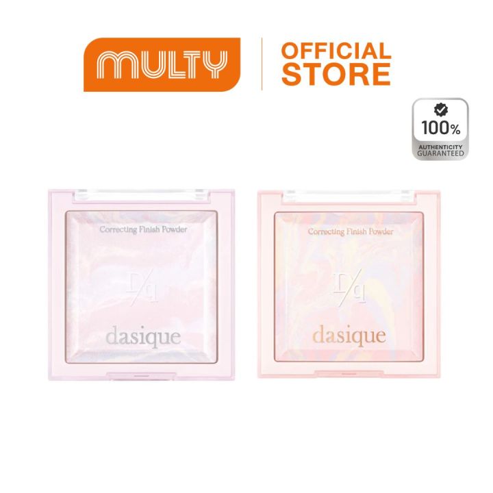 Dasique Correcting Finish Powder 17g แป้งฝุ่น 3 สี แป้งอัดแข็ง เซ็ทผิว ...