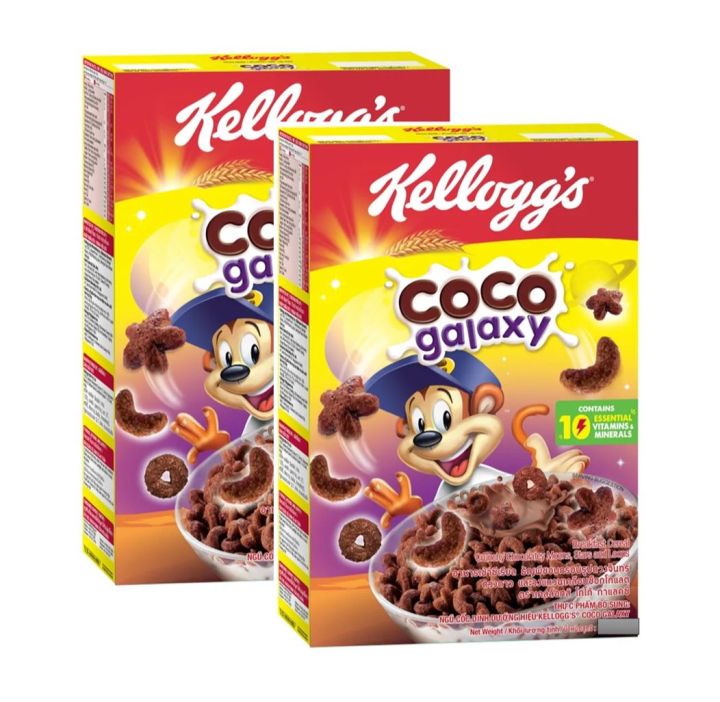 Kelloggs Coco Galaxy เคลล็อกส์ โคโค่ กาแล็กซี่ ซีเรียล อาหารเช้า 300g ...