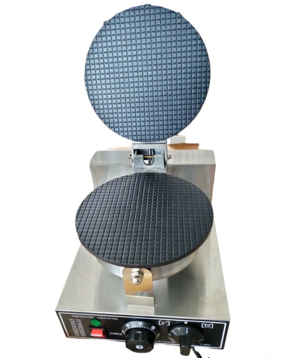 Waffle Cone Baker Cone Maker Single Head Electric Type Heavy duty for ...