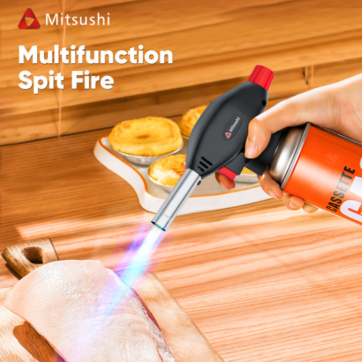 Mitsushi Butane Gas Torch Flame Gun Auto Ignition Blow Jet Burner ...