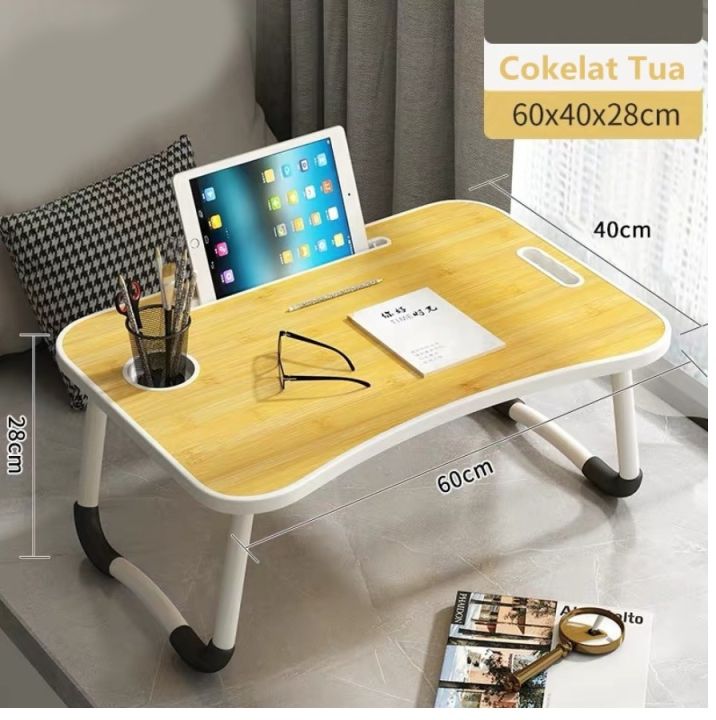 Meja Belajar | Meja Laptop Lipat | Meja Tulis Meja Lipat Portable Meja ...