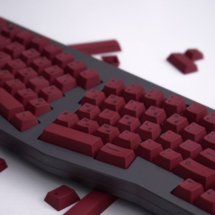 143-Key Blood Sacrifice black letter Keycap Set | PBT Heat-Sublimation ...