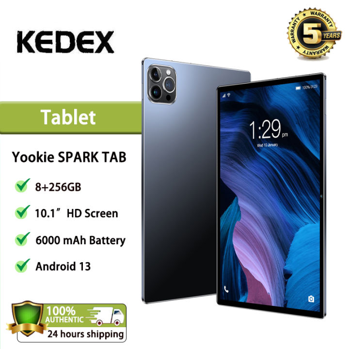 YOOKIE SPARK Tablet 5G Android Tablet 10-inch Android 13 12GB+512GB ...