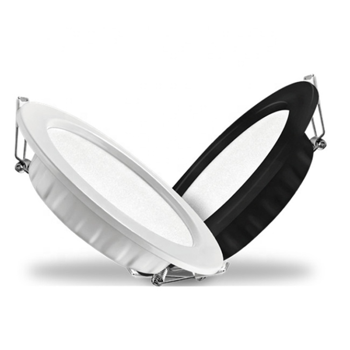 240v ultra-thin ceiling cob recessed round led spot down light led ...