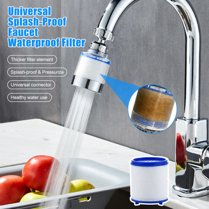 Faucet Filter for Kitchen Sink 360° Rotataion Water Filtration System ...