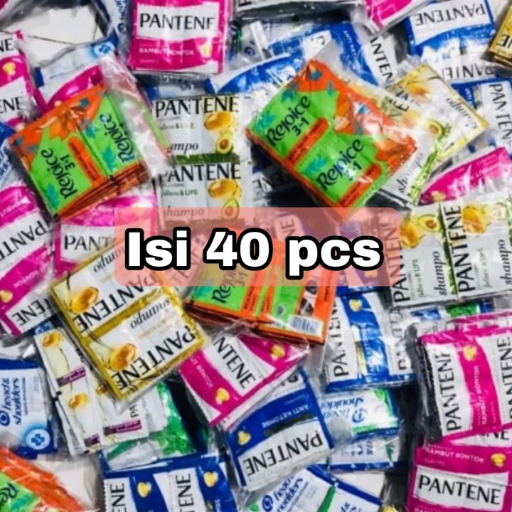 SHAMPOO PUTUS RENCENG ISI 40 SACHET SAMPO RENCENG MURAH | Lazada Indonesia