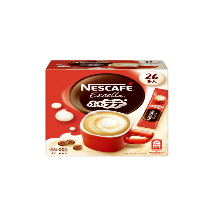 Nestle Nescafe Excella Fluffy Latte Stick Coffee 26 pieces | Lazada PH