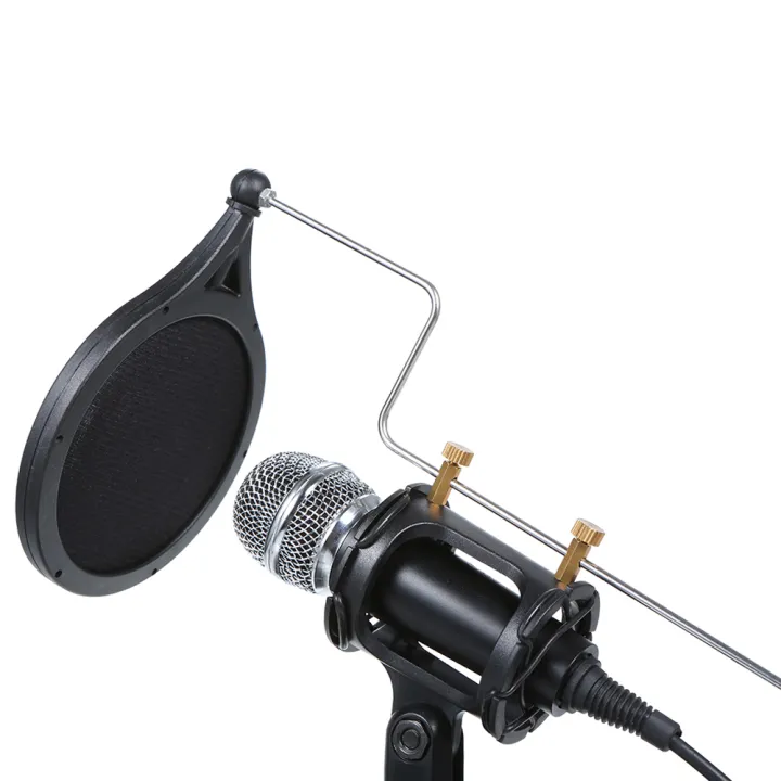 Wired Condenser Microphone Audio 3.5mm Studio Mic Vocal Recording KTV ...