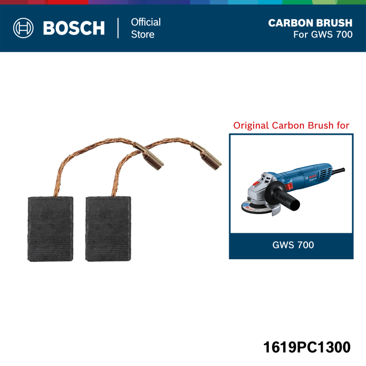 BOSCH Carbon Brush GWS 700 / Sikat Karbon GWS 700 - 1619PC1300 | Lazada ...