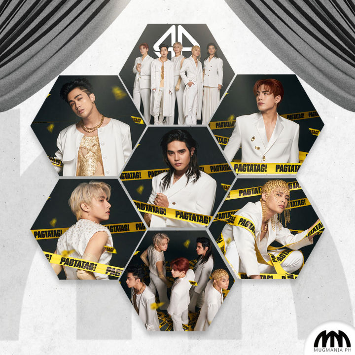 SOLD PER PIECE / SB19 Hexagon Wall Decor - Mugmania - SB19 Pagtatag ...