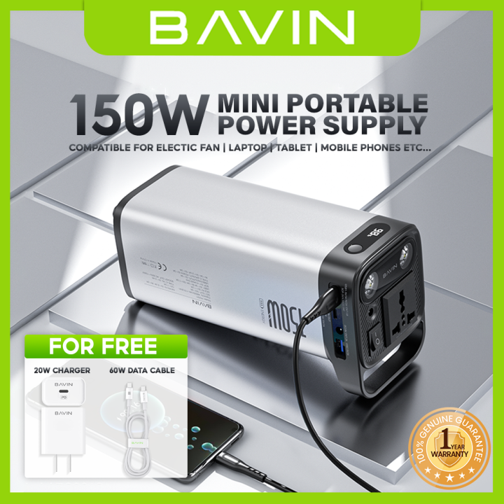 BAVIN PC021 48000mAh 150W Fast Charging Powerbank Mini Portable Power ...