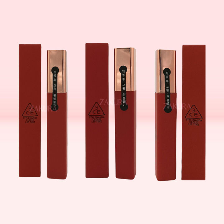 3CE Cloud Lip Tint - Peach Tease/Live a Little/Active Lady 4g | Lazada PH