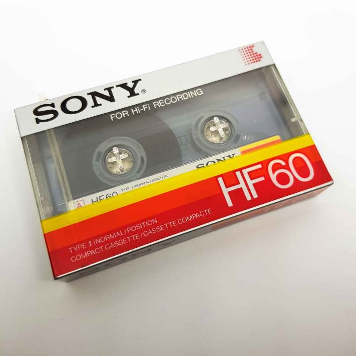 เทปเปล่า Cassette Tape Sony HF 60 TYPE I (1985) Rare vintage audio ...