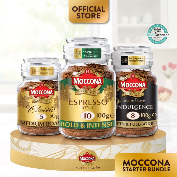 (Online Exclusive) Moccona Starter Favourites Exclusive Bundle Gift Set ...