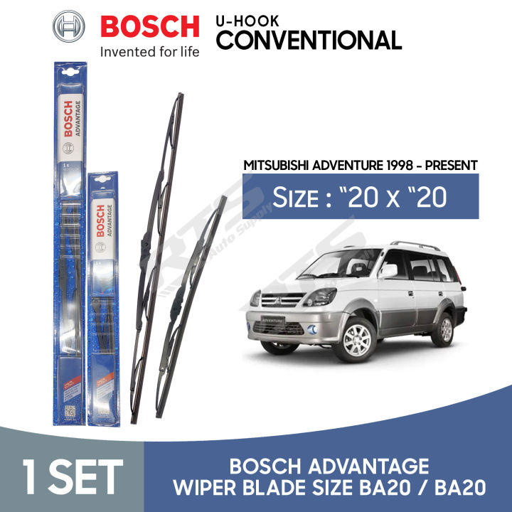 Bosch Advantage Conventional / Standard Wiper Blade Mitsubishi ...