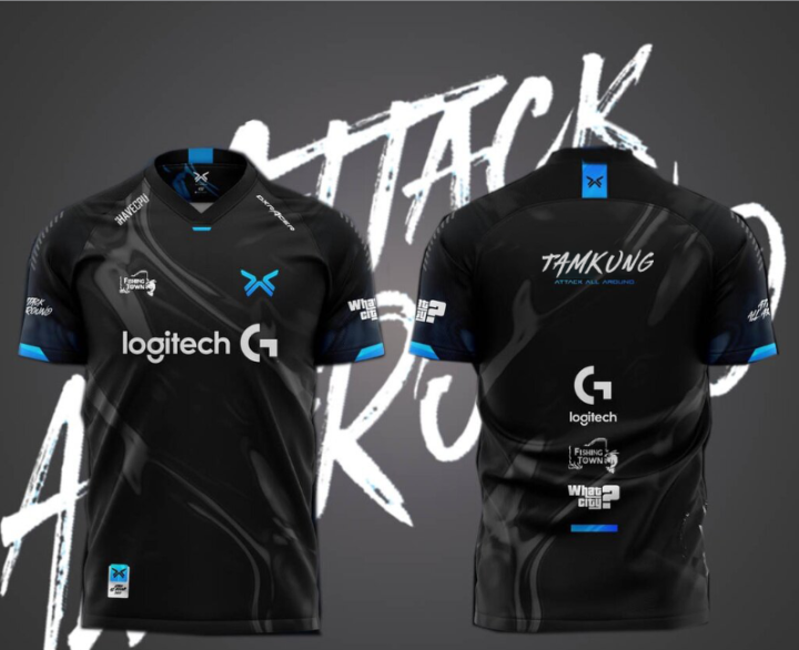 Attack All Around Team Shirt fire Game (AAA)-20221025 | Lazada.co.th