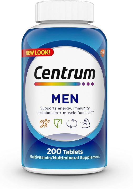 Centrum Multivitamin for Men 120 / 200 Tablets | Lazada PH