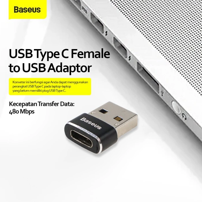 Baseus USB To Type C OTG Adapter USB USB-C Male To USB Type-c Female Converter For USBC OTG ...