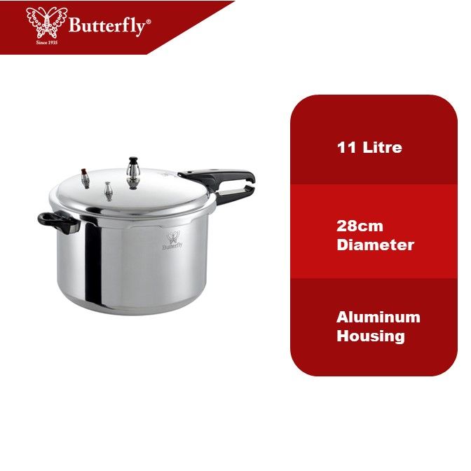 Butterfly 11L Pressure Cooker - BPC-28A | Lazada