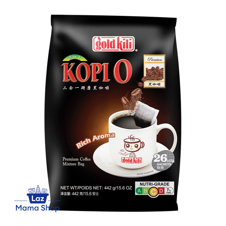 Gold Kili 2-in-1 Kopi Premium Coffee Mixture Bag With Sugar Added (Laz ...