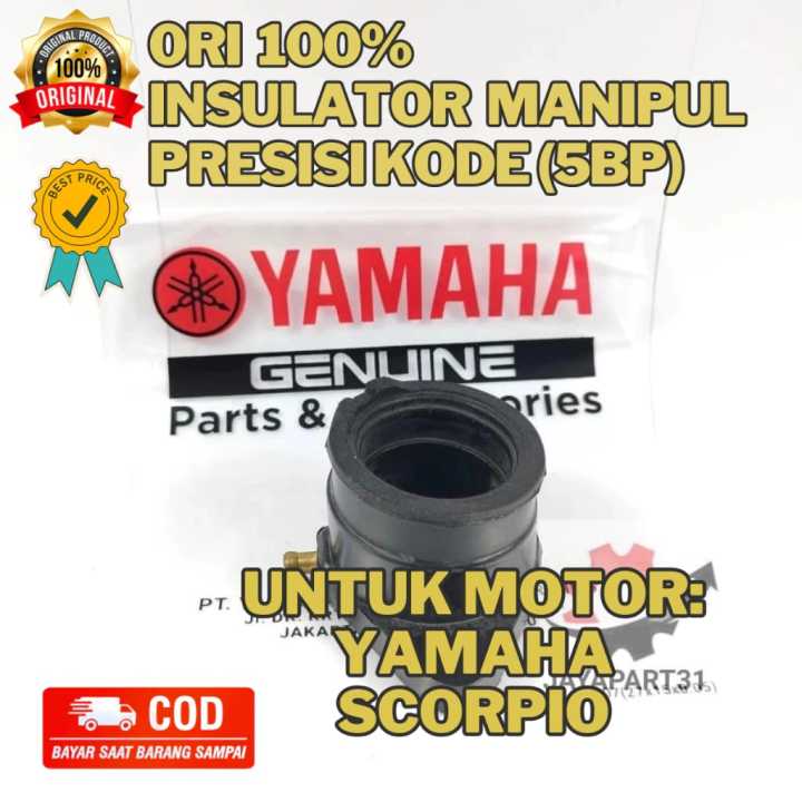 ORI INSULATOR - MANIPUL - INTEK YAMAHA ORIGINAL DAN PRESISI KODE(5BP ...