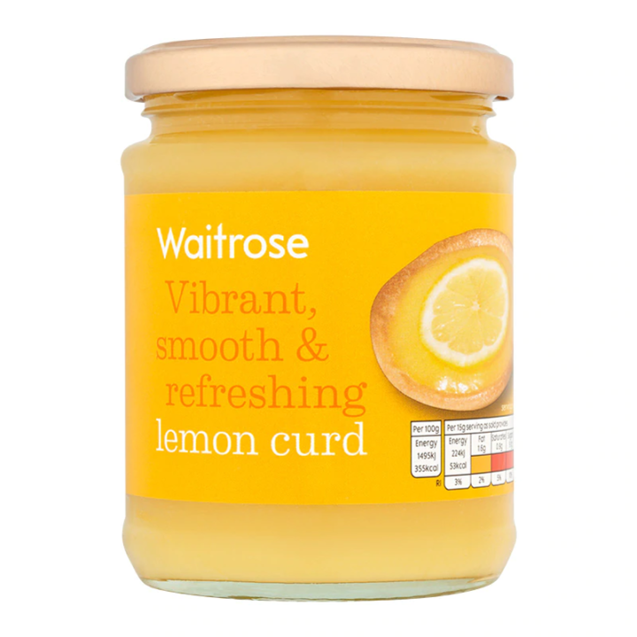 Waitrose Essential Lemon Curd Jam 325g. เวทโทรส เอสเซนเชี่ยล แยม เลมอน ...