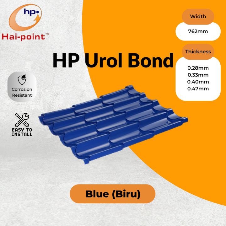 Hai Point HP Urol Bond Metal Roofing Atap Rumah Atap Genting Rumah Atap ...
