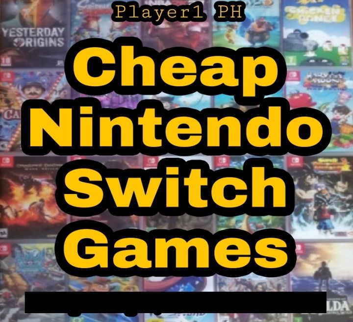 P1's Cheap Switch Games (Restock Regularly) | Lazada PH