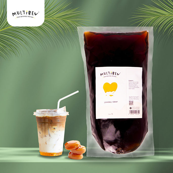MultiBev - Syrup Caramel Pouch 1000ml | Lazada Indonesia