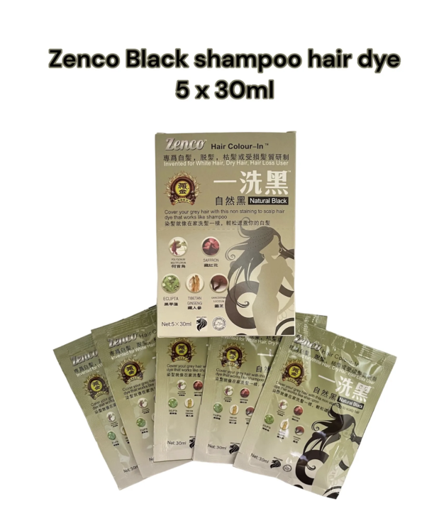 Zenco Hair Colour-In 25ml (5 x 30ml) | Lazada Singapore
