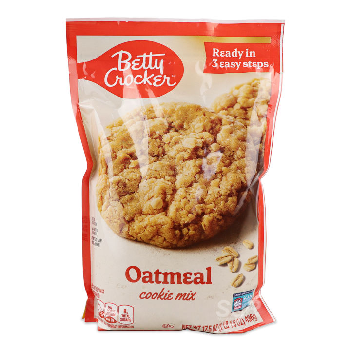 Betty Crocker Oatmeal Cookie Mix 496g | Lazada PH