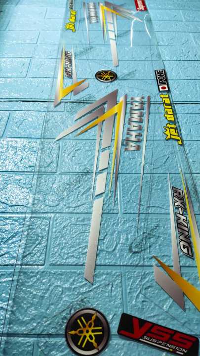 Striping Rx King Variasi Jet Darat Tansparan Uv Maxdecal Sticker Polet ...