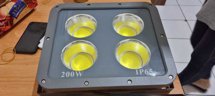 Hitato Lampu Sorot IP65 LED COB 200W - Flood Light LED COB 200w VS76 ...