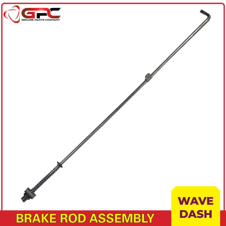 Honda Wave Dash GPC Brake Rod Assembly (with Nut & Joint) | Lazada PH