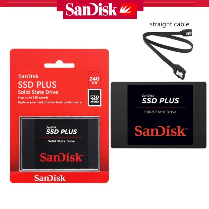 【Local Ship】Sandisk SSD 120GB 240GB 480GB 960GB SATA 3 Internal Solid ...