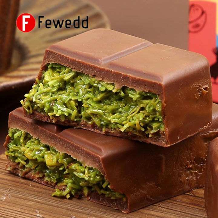 Dubai Chocolate Bar with Pistachio – Handmade Dubai Chocolate – Crispy ...