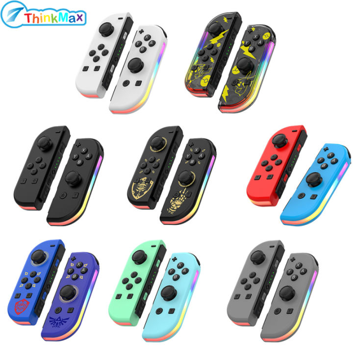 Games Controller Wireless Color RGB Lighting Game Console Handheld ...