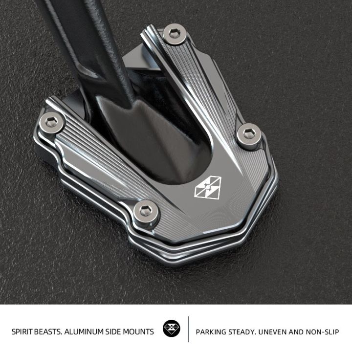 small foot support side standing mat motorcycle side frame widening and ...