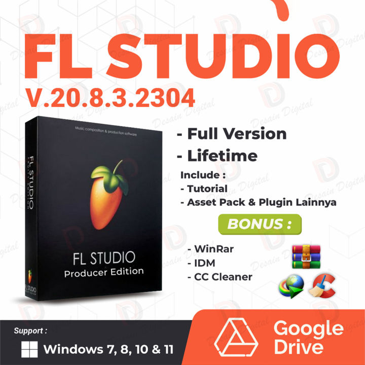 FL Studio 20.8.3.2304 Full Version untuk Windows | Lazada Indonesia