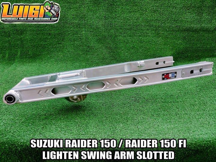 KING DRAG SUZUKI RAIDER 150 / RAIDER 150 FI LIGHTEN SWING ARM SLOTTED ...