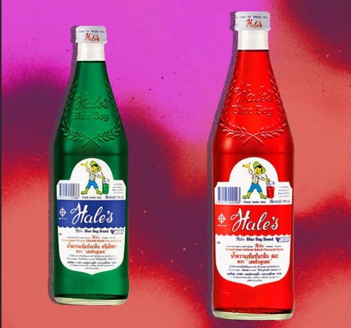 Thailand Halal hale's blue boy syrup 710ml | Lazada