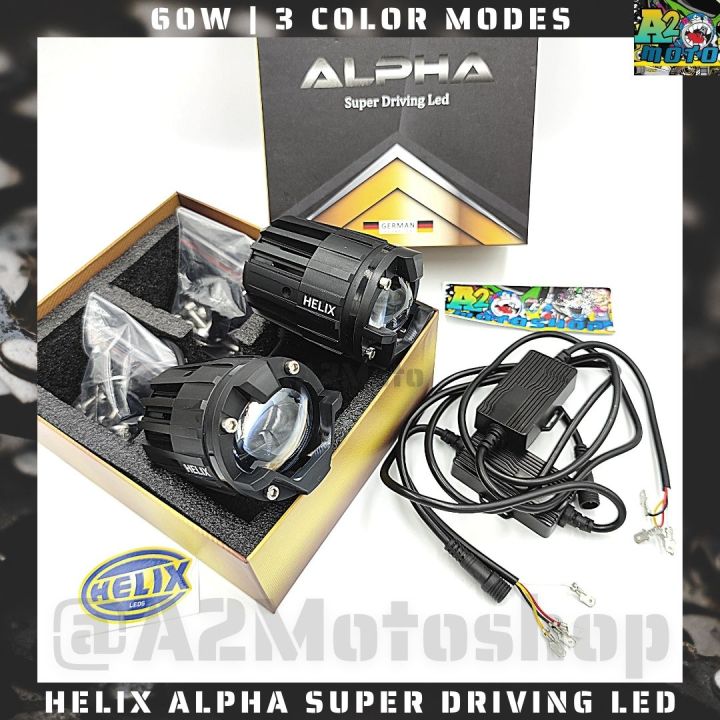 HELIX SUPERNOVA - ALPHA super mini driving light led Night Ripper ...